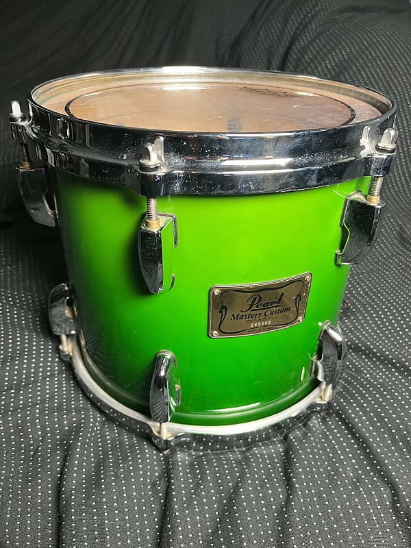 Pearl Masters Custom MMX 10x9 Rack Tom Emerald Fade | Reverb