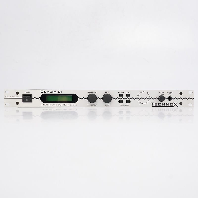 Quasimidi Technox Digital Rack Synthesizer w/ Manual 220V | Reverb