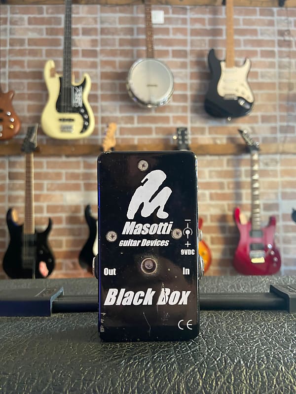 Masotti Black Box Buffer - Black | Reverb