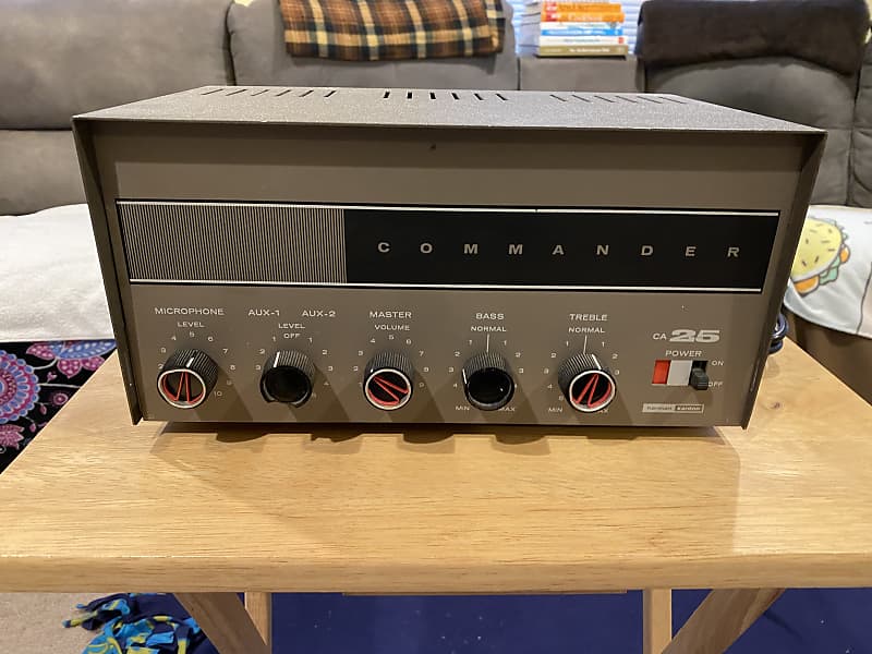Harman Kardon Commander CA-25 1965 Vintage Guitar Tube | Reverb