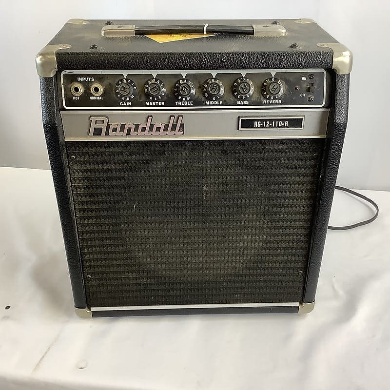 Randall RG-12-110R 1985 Black | Reverb