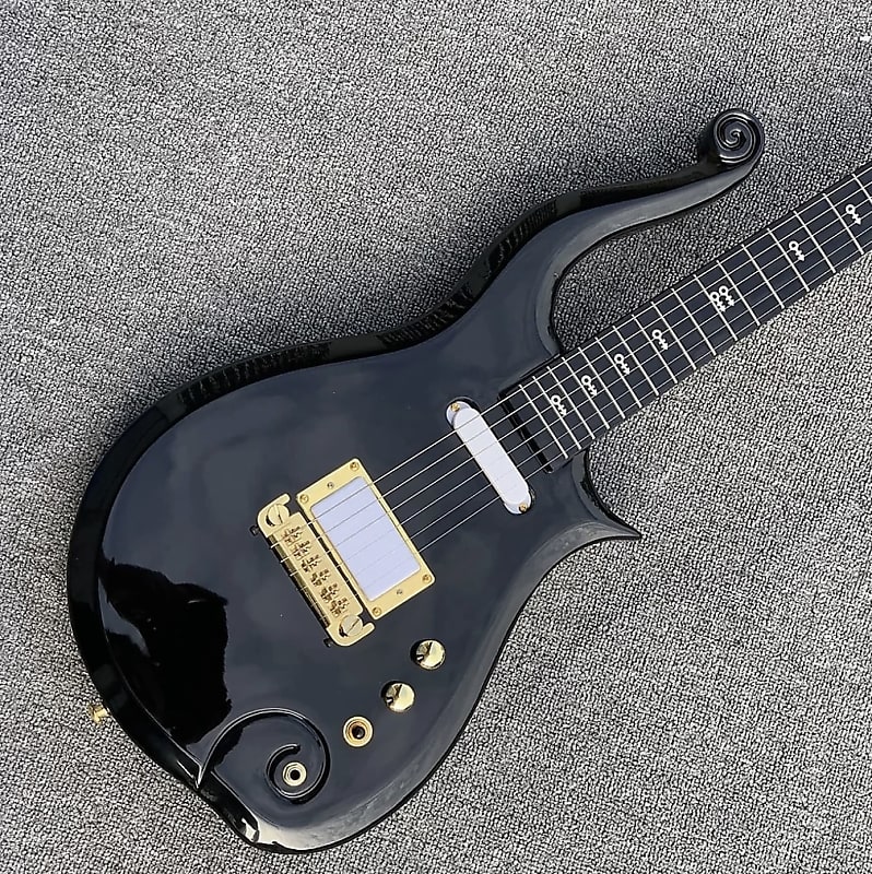 Custom Black Prince Cloud Guitar, Maple Neck, Rosewood | Reverb