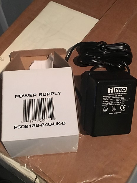 DigiTech PS0913B-240 9V AC Power Supply with UK Plug (for | Reverb