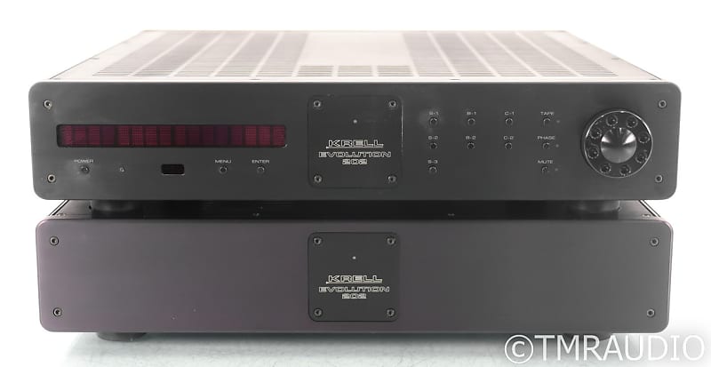 Krell EVO-202 Stereo Preamplifier w/ Power Supply; Remote; | Reverb