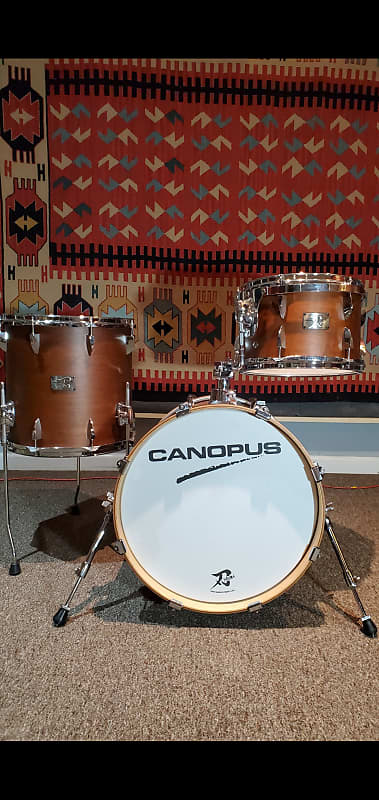 Canopus Yaiba Bop Kit Antique Brown Matte | Reverb