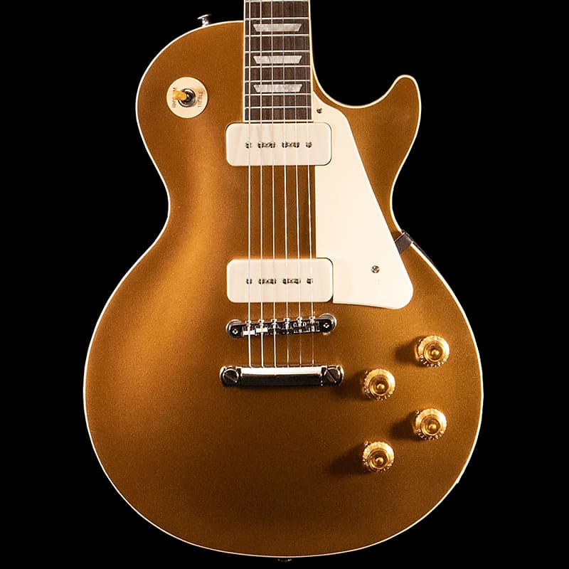 Gibson 2020 Les Paul Standard '50s P90 Gold Top Guitar, | Reverb