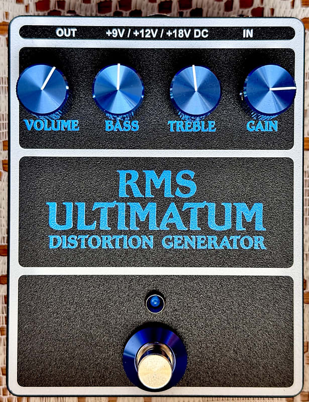 Ultimatum Distortion Generator 2024 - Black - 1590BB | Reverb
