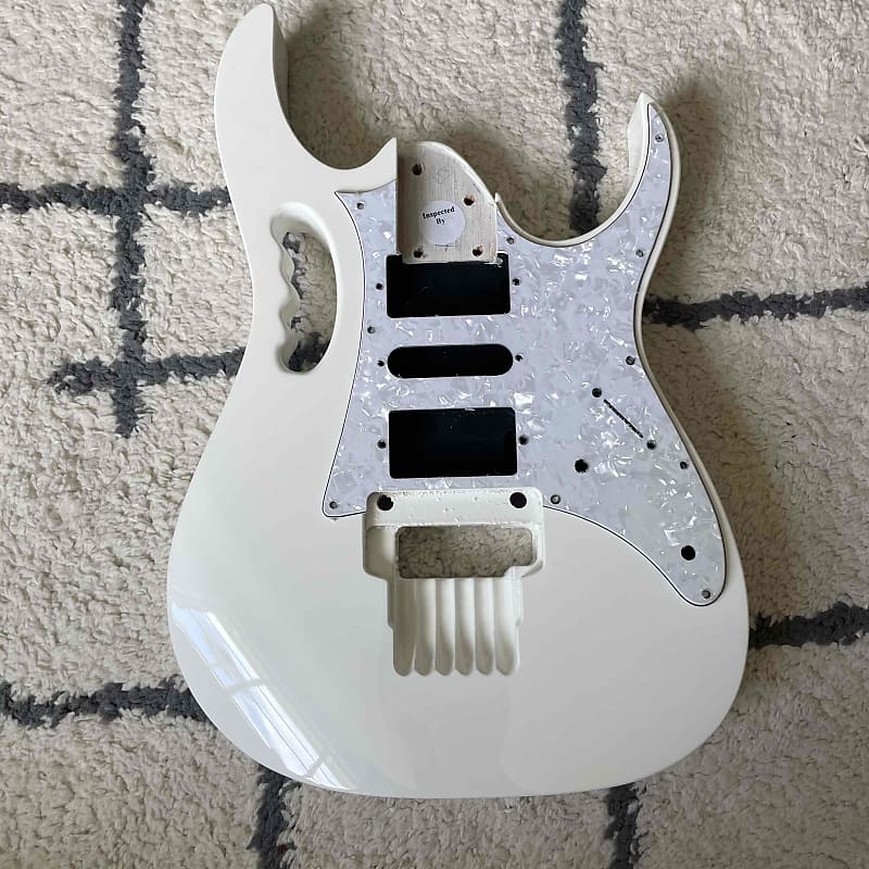Ibanez Jem Jr white body only basswood | Reverb