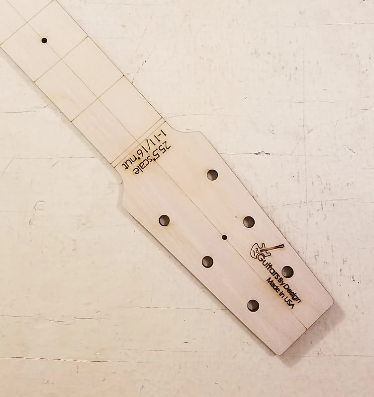 Guitarsbydesign Prototype Tele 49 Snakehead Guitar Neck | Reverb