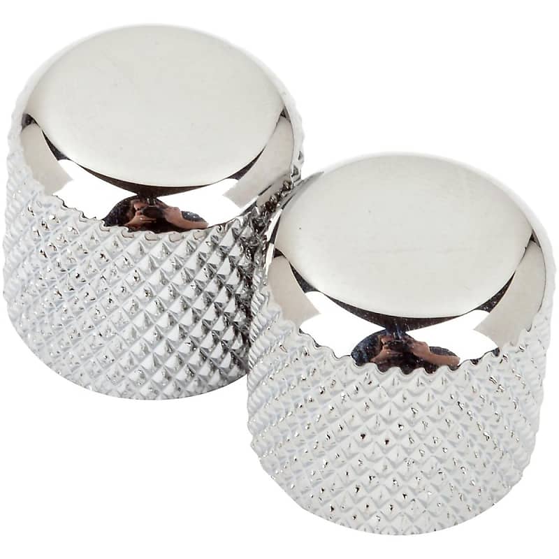 Fender Chrome Vintage Telecaster Dome Knobs (2) | Reverb