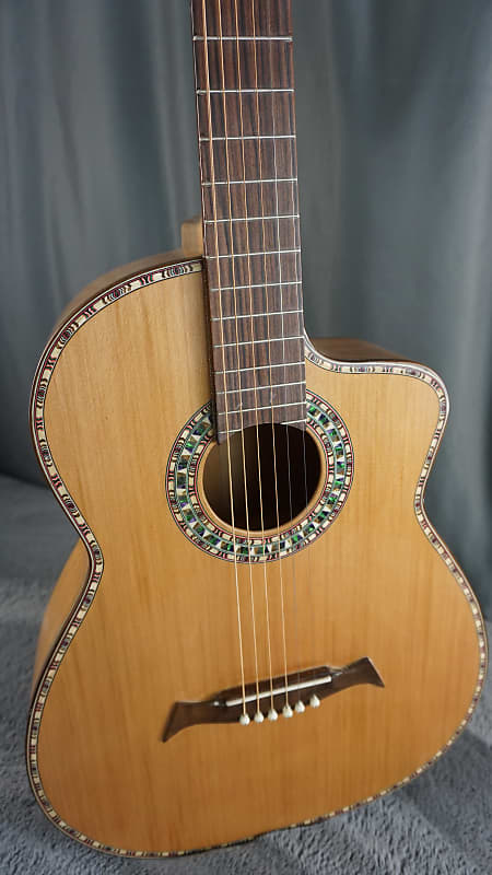 Handmade Guitar Spruce / Cherry Unique! Hybrid | Reverb