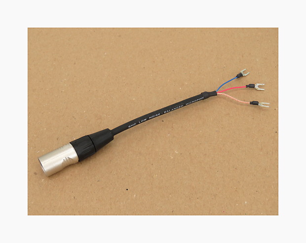 REAN Male XLR Connector to Pigtail with Spade Lugs Adapter | Reverb