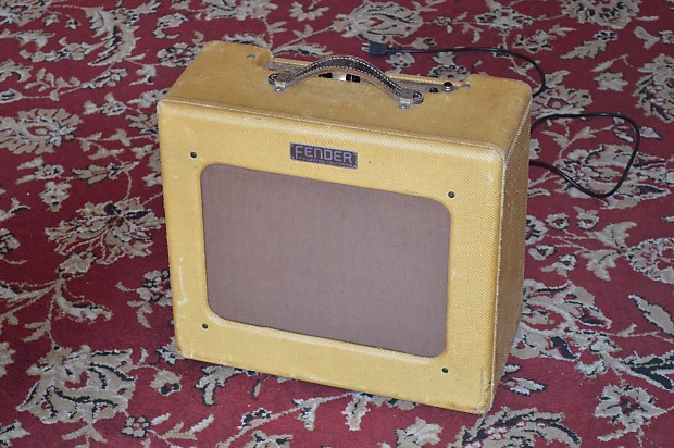 Fender Deluxe Amp 1951 Tweed TV Front vintage original amp | Reverb