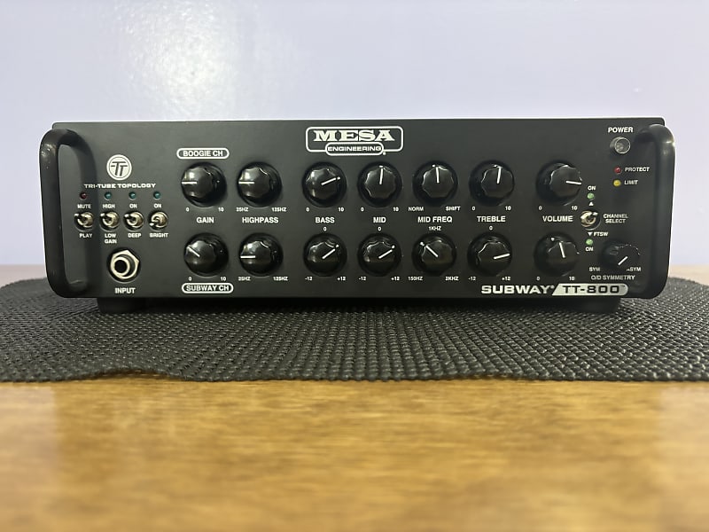 Mesa TT800 800 Watt Bass Amplifier--Mint Mesa TT800 2021 - | Reverb