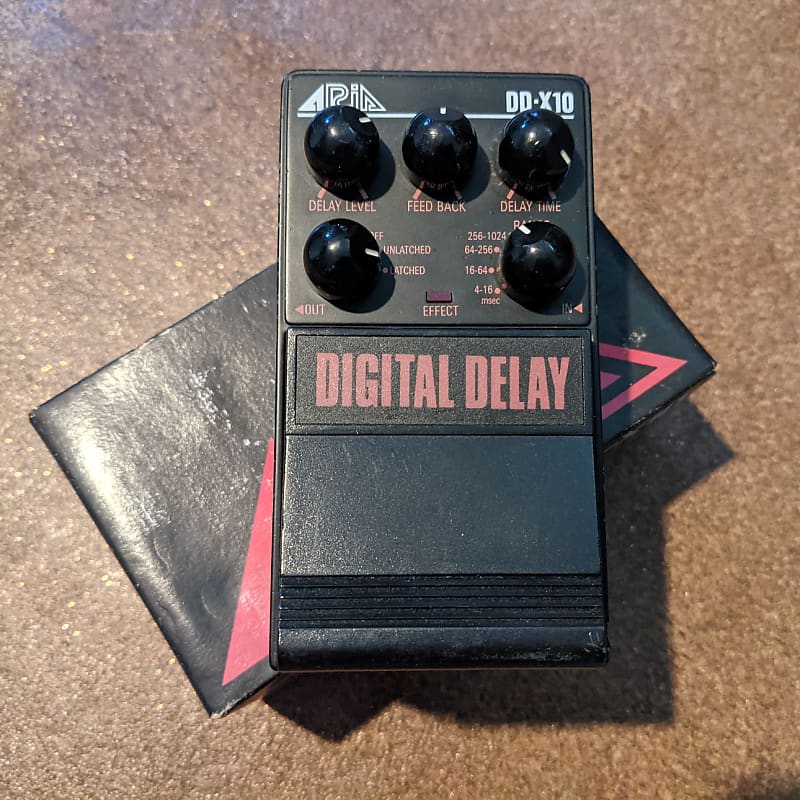 c. 1980s Aria DD-X10 Delay / Sample Pedal. Vintage MIJ effect | Reverb