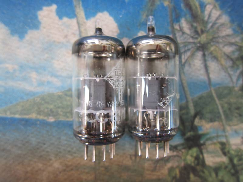 Pr Vintage Telefunken ECC81 12AT7 Preamp Tubes, 1960s, | Reverb UK