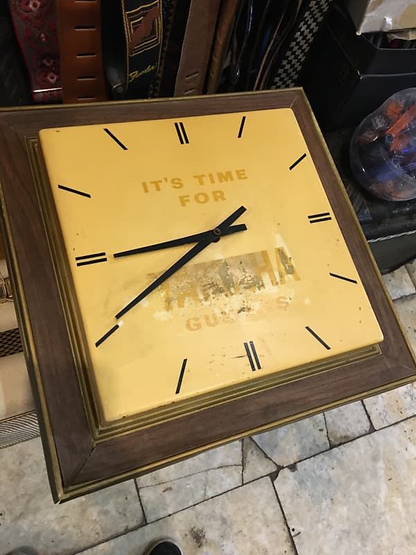 Yamaha Promotional store clock 70’s-80’s | Reverb