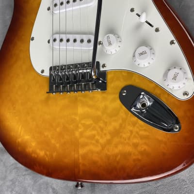 Mascardo Quilt Top Strat Style Rare Guitar! | Reverb UK