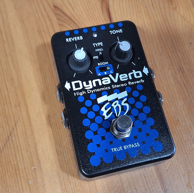EBS DynaVerb High Dynamics Stereo Reverb 2015 - Black | Reverb