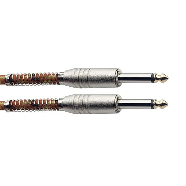 Stagg S-Series Vintage Tweed Style Instrument Cable 3M 10 ft | Reverb