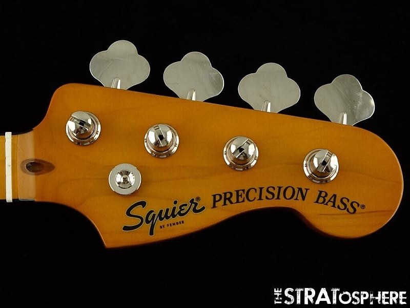 Fender Squier Classic Vibe 70s Precision P Bass NECK + TUNERS | Reverb