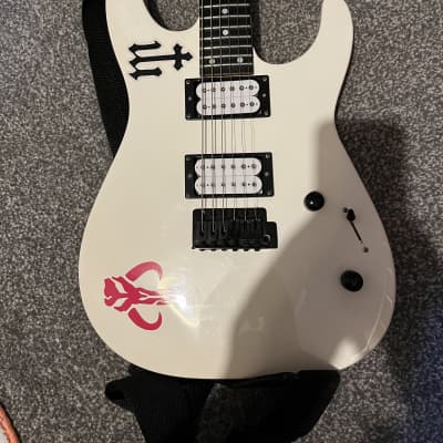 Jackson JS11 Dinky White Upgraded Pickups | Reverb