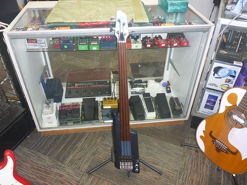 Fretless Custom Painted No Name 24 Dots No Line Small Scale 4 | Reverb