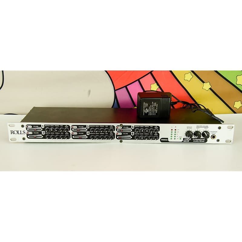 Used Rolls Hex Mix RM65B Rack Mixer | Reverb