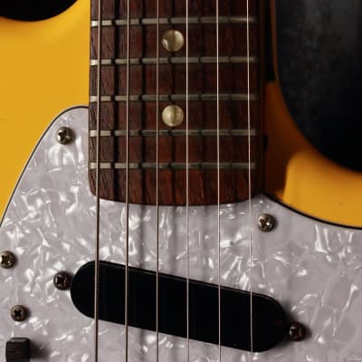 Fender Mustang Rebel Yellow 1978 | Reverb