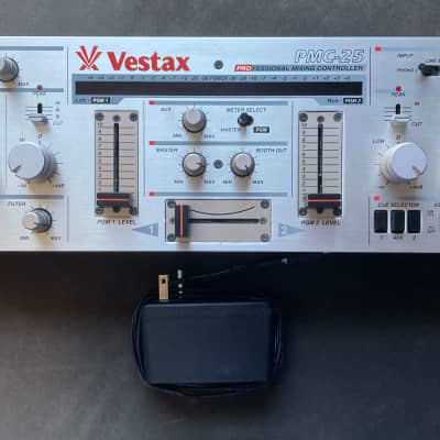 Vestax PMC 25 Rotary DJ mixer 1980's | Reverb