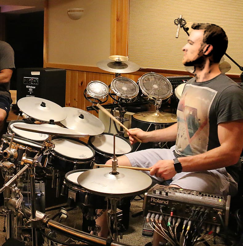 Pearl Pearl Session Drum Kit 2000 ish - Blue | Reverb