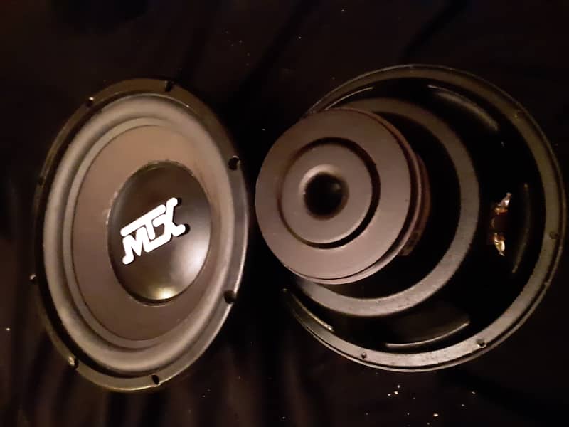 MTX 10" WOOFERS PA DJ LOUD WOOFERS THICK MAGNETS 4 OHMS LOW | Reverb