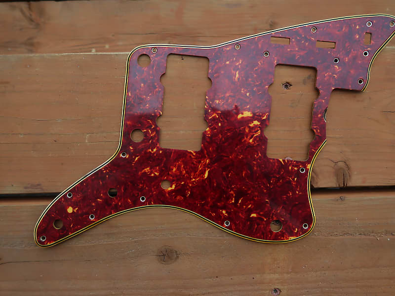 62 Fender Jazzmaster 1962 thru 1971 Red Tortoise / Celluloid | Reverb