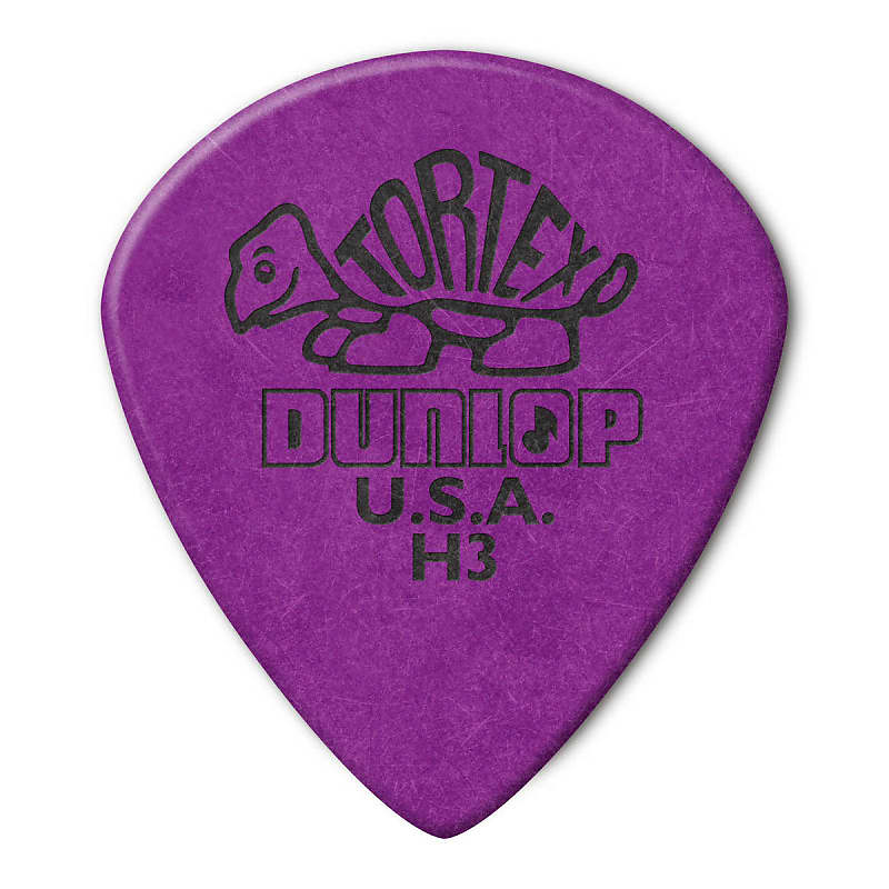 Dunlop Tortex® Jazz III Pick - Heavy - 6 Pack | Reverb