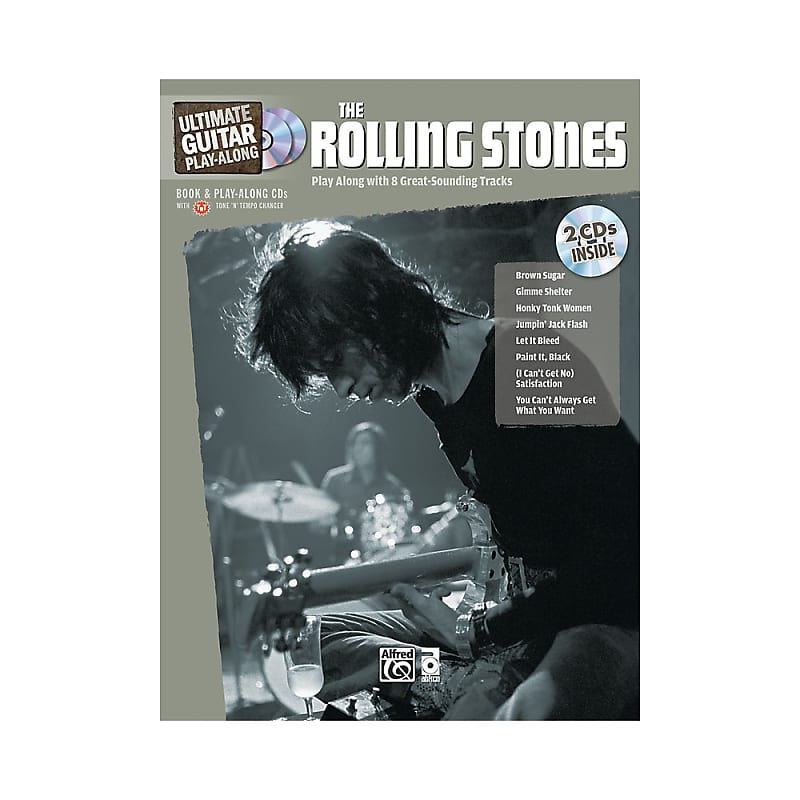 Alfred The Rolling Stones Ultimate Guitar Play-Along (Book/2 | Reverb