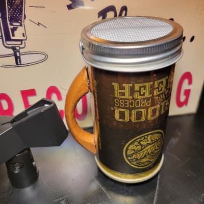 Lo Fi Beer Can Microphone - Miller $1,000 Natural Process | Reverb