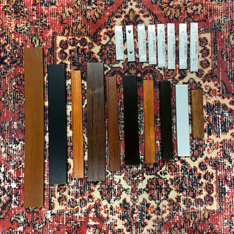 Various Musser & Adams Bars Keyboard Bars 18pc | Reverb