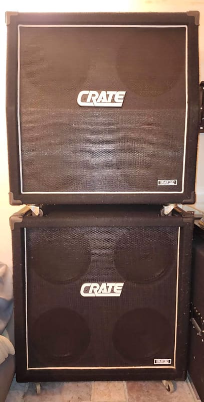 Crate Gs412 full stack 1990s - Black Oxide fuzz | Reverb