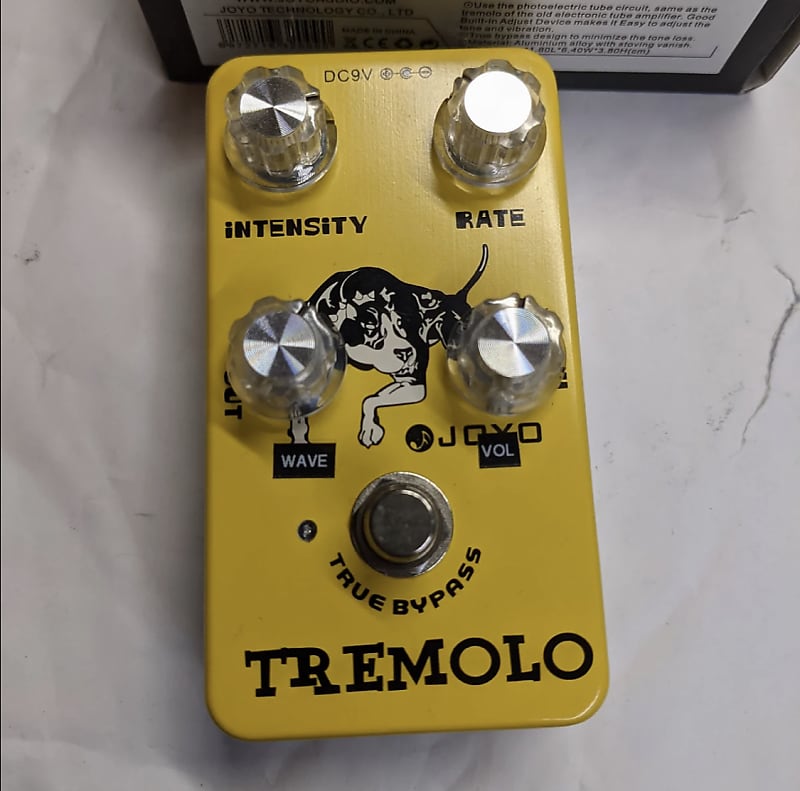 Joyo JF-09 Tremolo Mod by Kinnatone (Wave, Speed, Volume, | Reverb