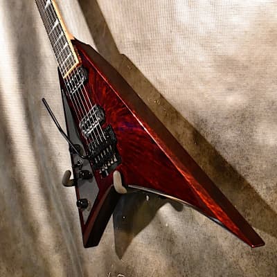 Jackson Left handed USA Custom Shop RR1 Rhoads 2021 Red Swirl | Reverb