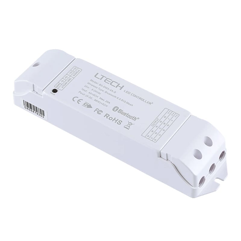 LTech B5-DMX-4A-S DMX/Bluetooth Constant Voltage LED | Reverb
