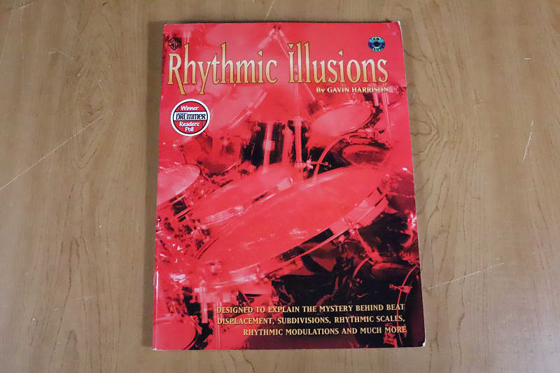 "Rhythmic Illusions" by Gavin Harrison - book and CD | Reverb