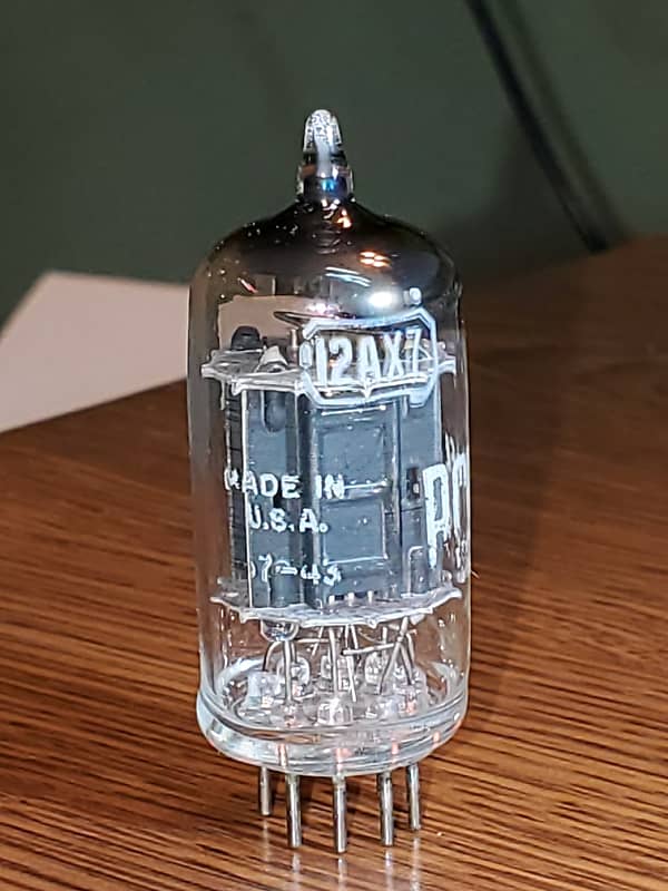 12AX7 RCA Black Plate MaxiPreamp2/TV7 Tested (1 ) Tube Lot | Reverb