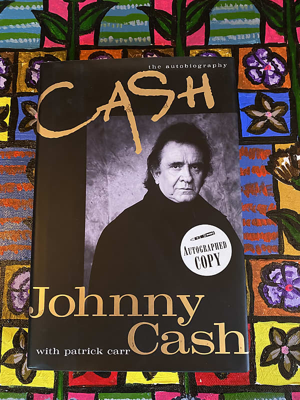 Johnny Cash Signed Book | Reverb