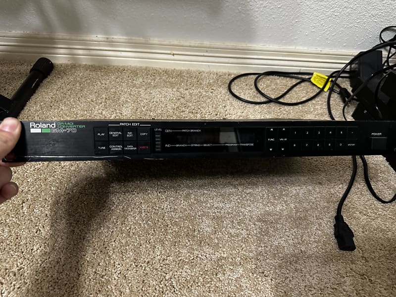 Roland GM-70 guitar midi converter | Reverb