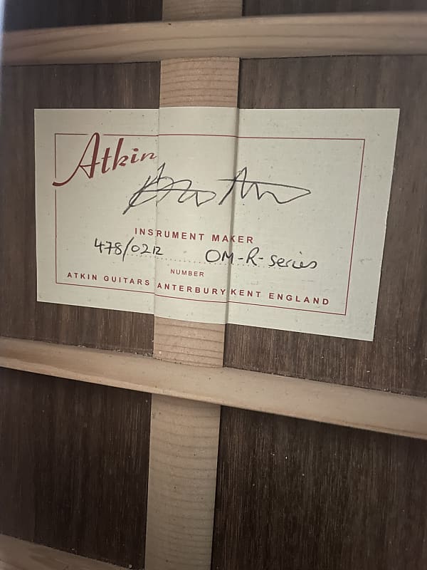 Atkin OM SR 2012 | Reverb