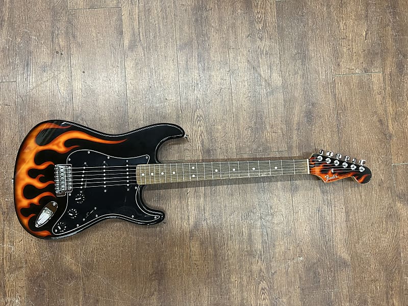 Fender Stratocaster 2002-2003 - Hot Rod Flames | Reverb