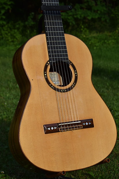 7 String Classical Guitar made by Spanish luthier Gines Marin | Reverb