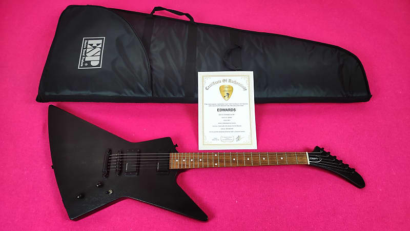 Edwards by ESP E-EX-125D SCB James Hetfield Explorer type | Reverb