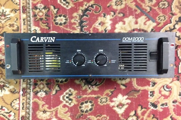 Carvin DCM2000 Power Amplifier | Reverb